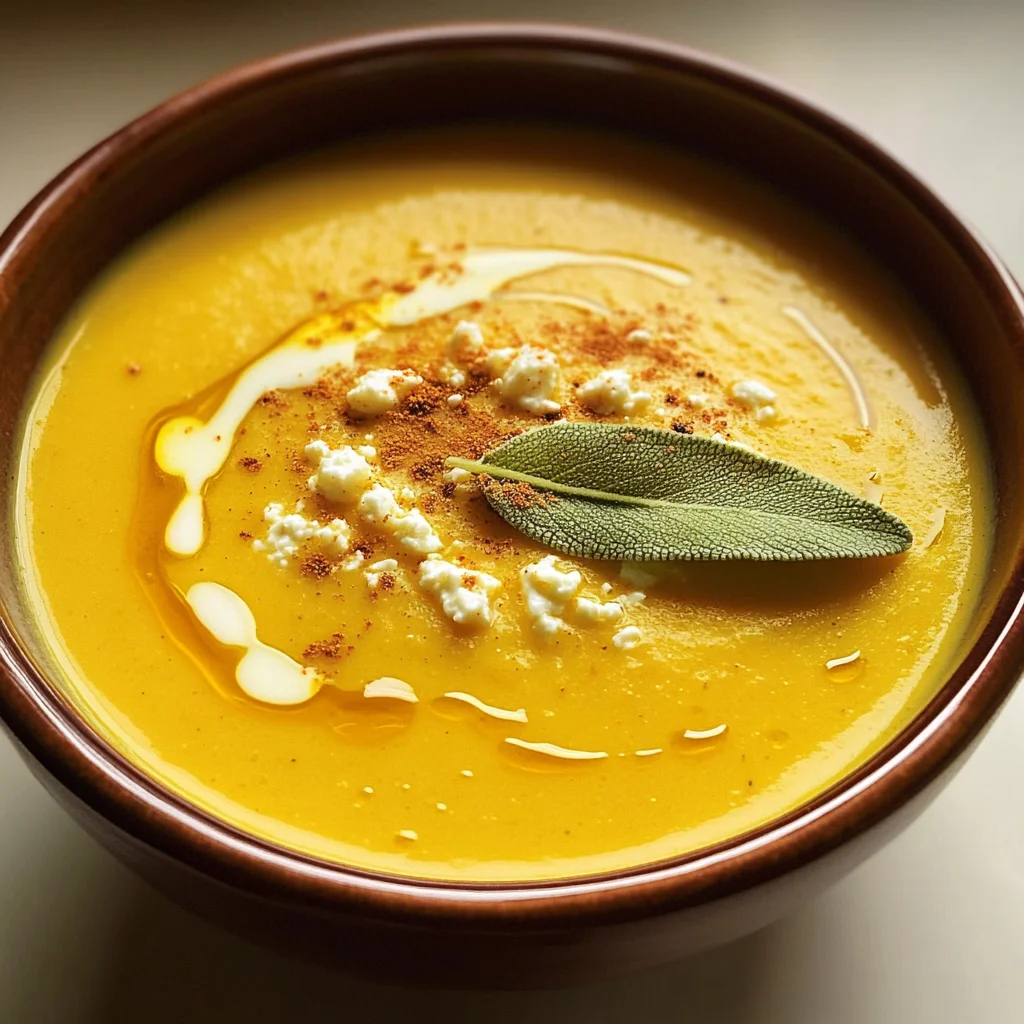 Roasted Feta Soup